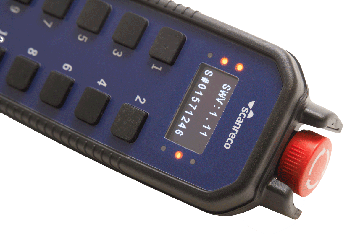 Rocket handheld industrial remote control transmitter | Scanreco